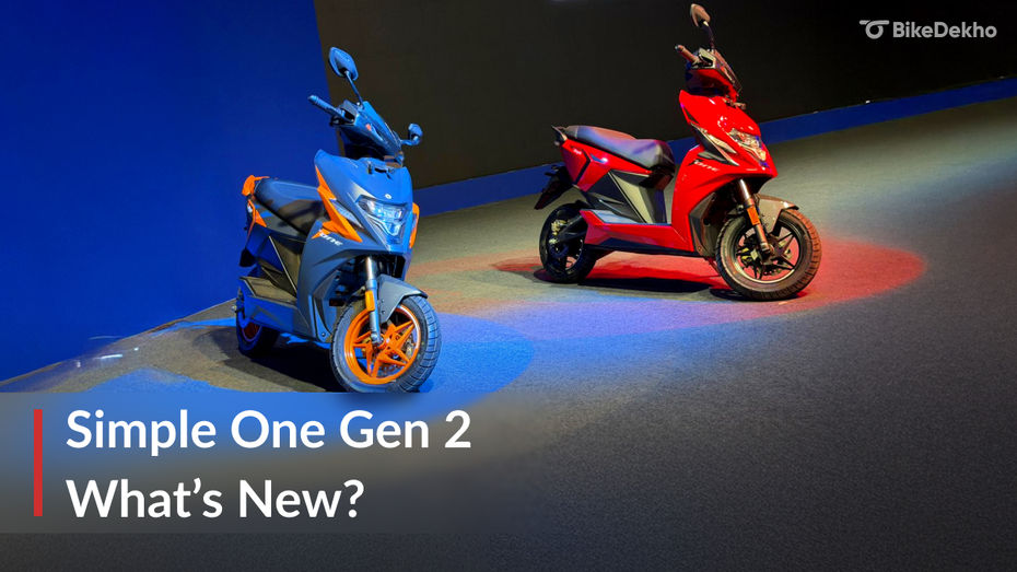 Simple One Gen 2 Electric Scooter: What’s New? | BikeDekho