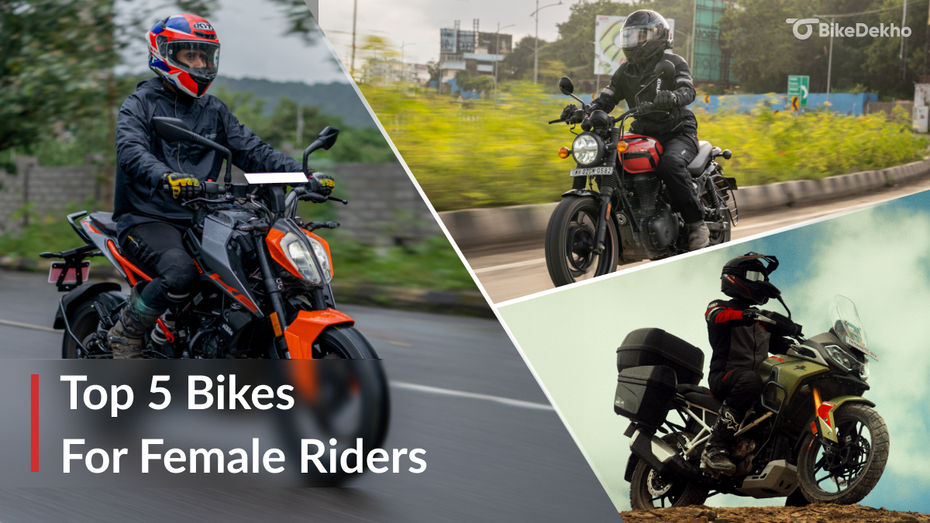 Top 5 Bikes For Female And New Riders | BikeDekho