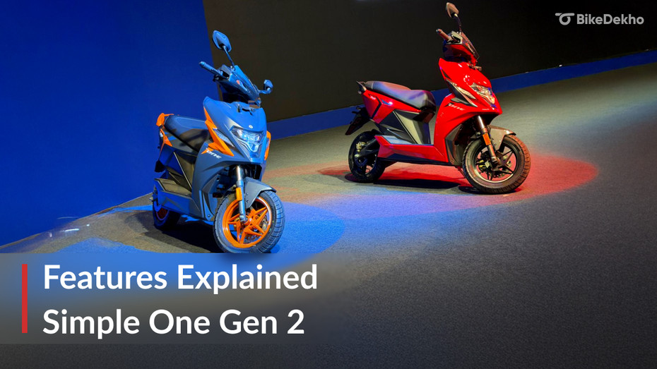 Simple One Gen 2 E-Scooter Launched In India: Features Explained ...