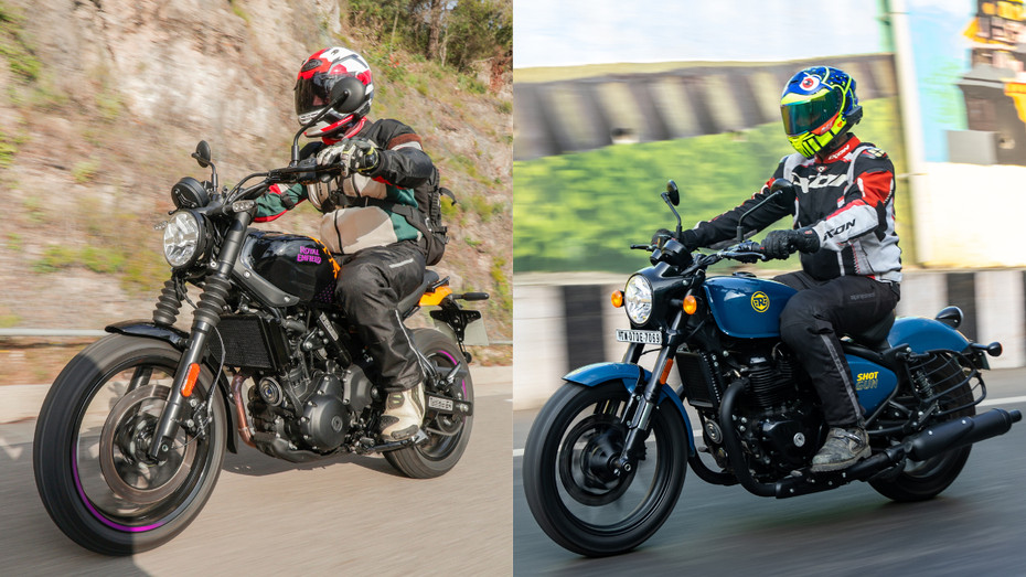 Royal Enfield Guerrilla 450 vs Shotgun 650: Top 5 Differences Explained ...