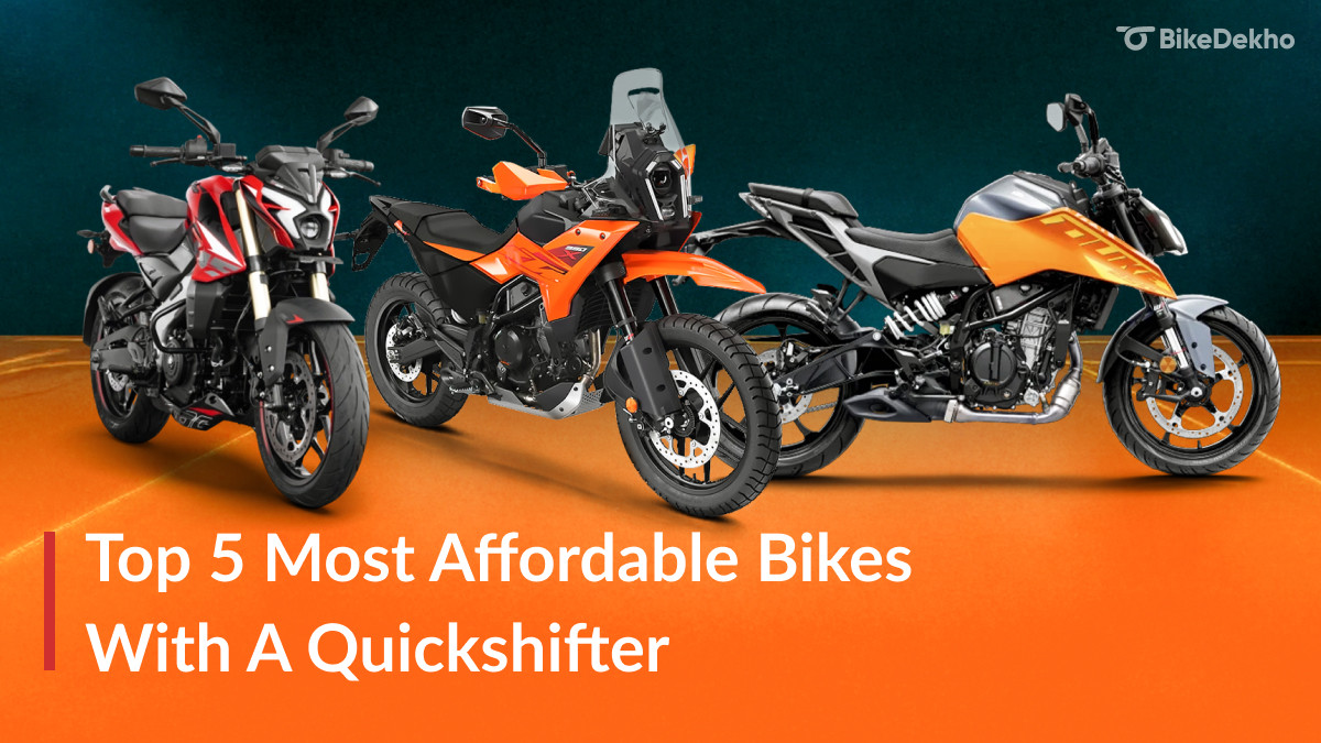 Top 5 Most Affordable Bikes With A Quickshifter: Bajaj Pulsar NS400Z ...
