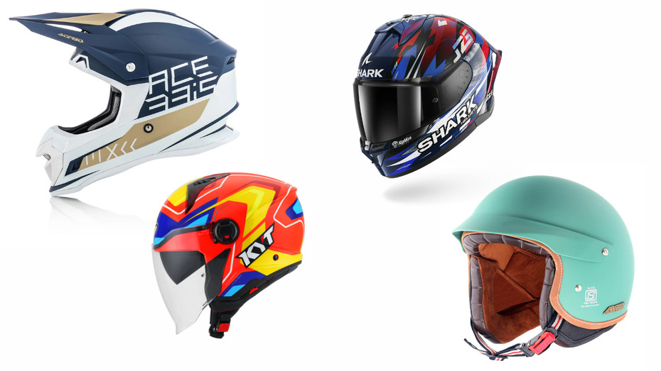 Top 5 Best Motorcycle Helmet Brands In India: KYT, HJC, Shark, Axor ...