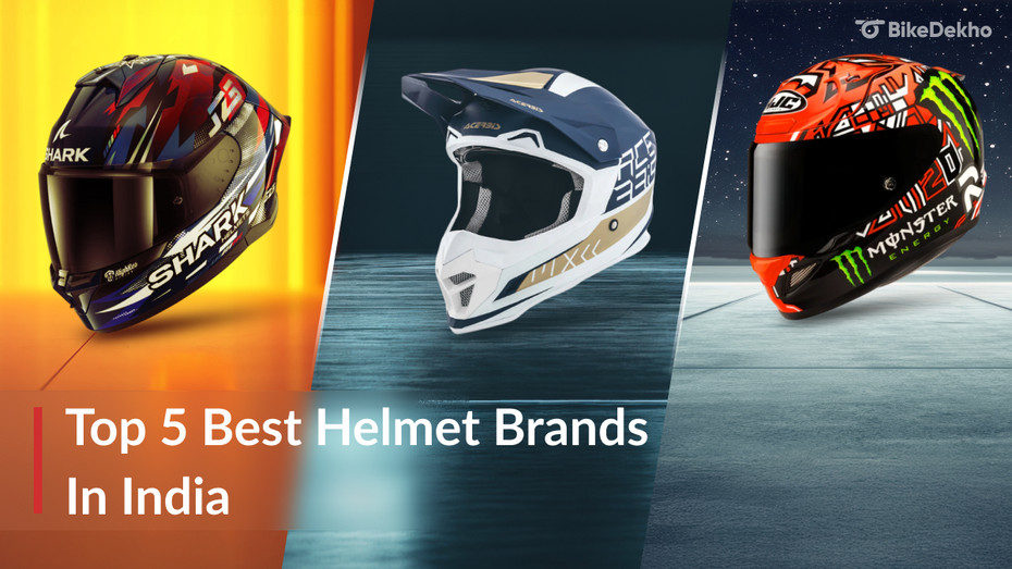 Top 5 Best Motorcycle Helmet Brands In India: KYT, HJC, Shark, Axor ...