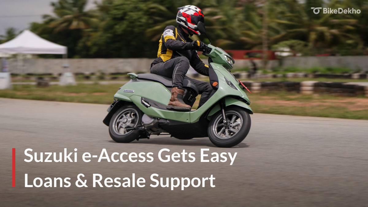 Suzuki e-Access Electric Scooter Gets Easy Loan And Buyback Offers In ...