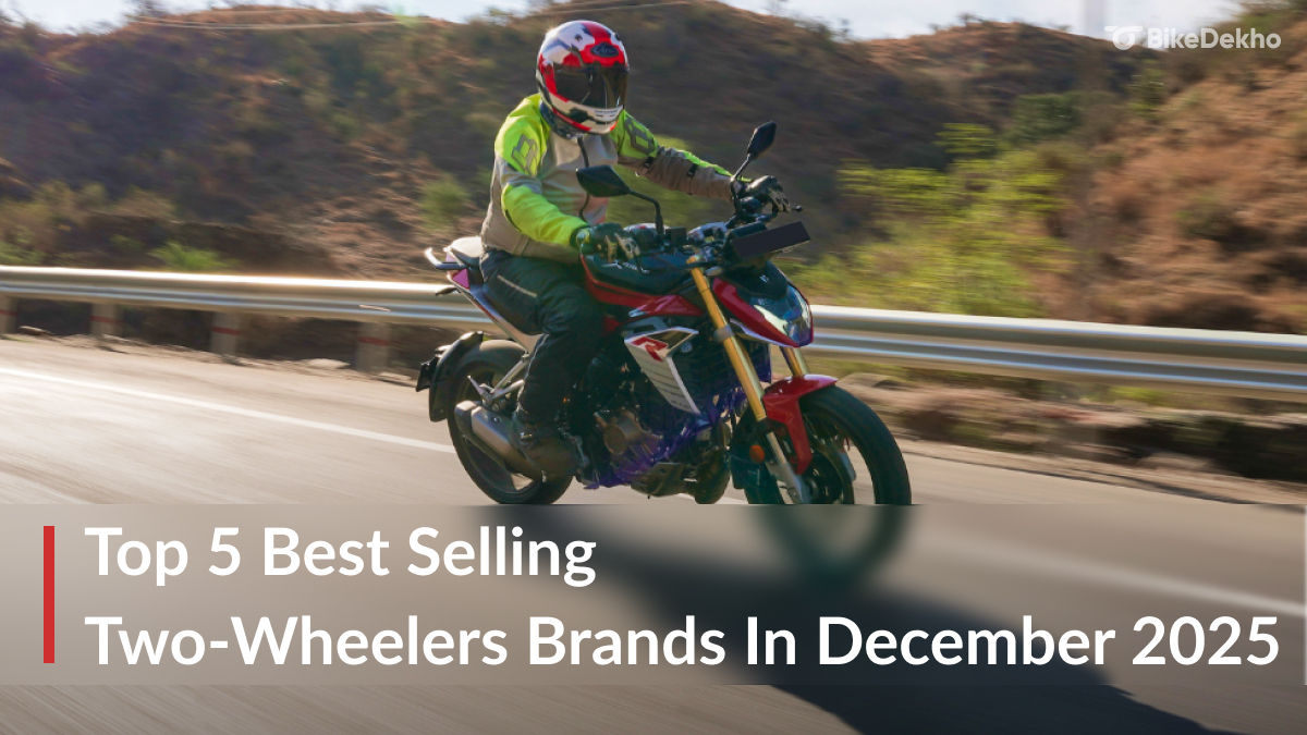 Top 5 Best-Selling Two-Wheeler Brands in India: December 2025 Sales ...