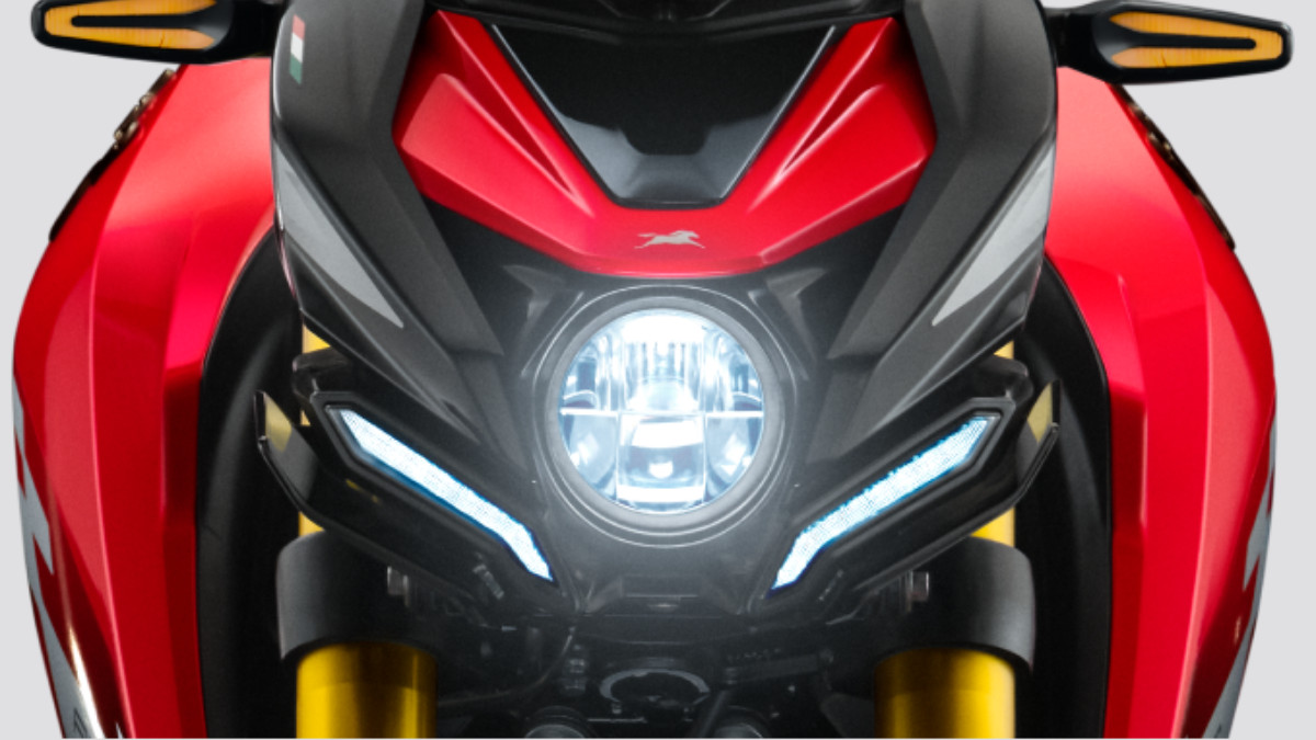 New TVS Teaser Reveals LED Headlight Update For Apache RTR 160 4V ...