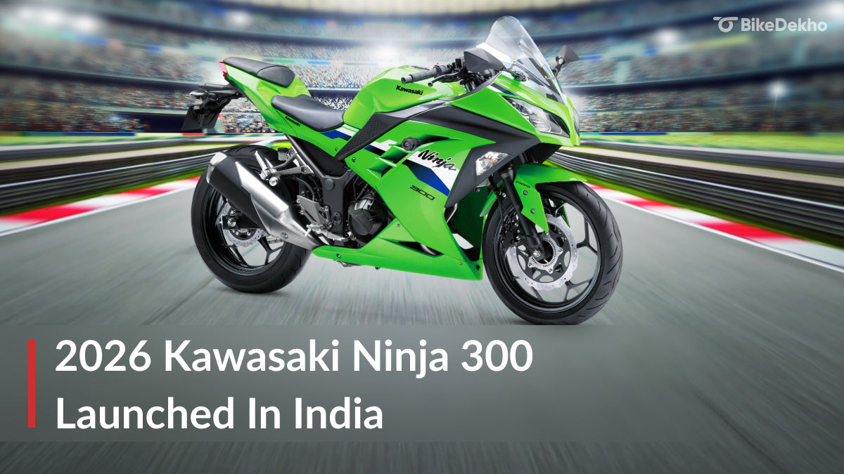 BREAKING: 2026 Kawasaki Ninja 300 Launched in India: Price, Updates ...
