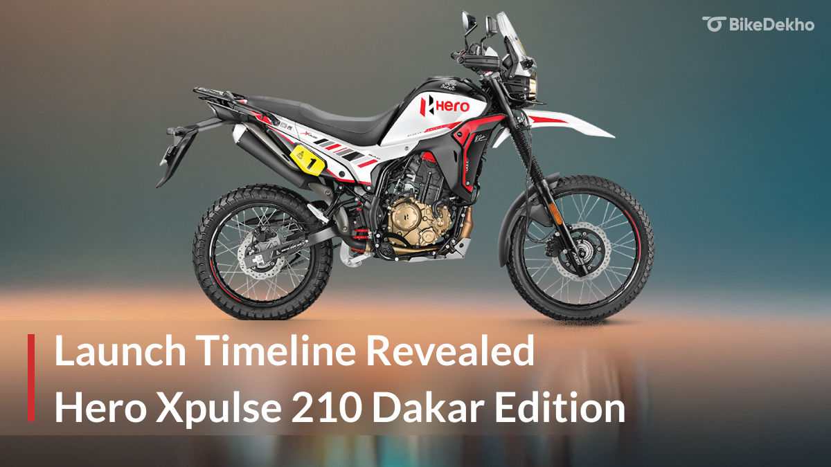EXCLUSIVE NEWS: Hero Xpulse 210 Dakar Edition India Launch Details ...