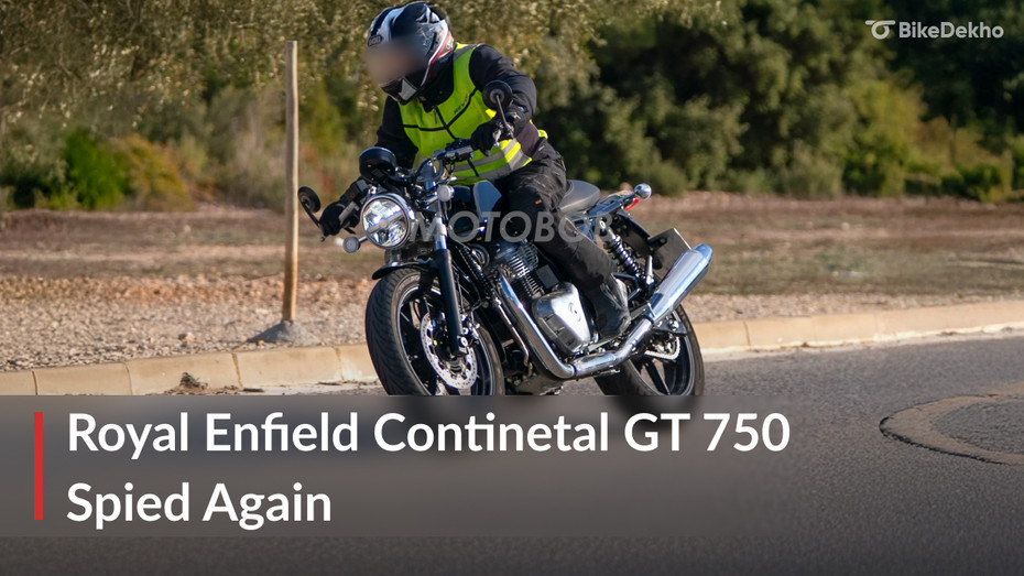 Royal Enfield Continental GT 750 Spotted Testing Yet Again, India ...