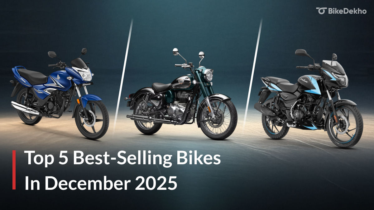 Top 5 Best-Selling Bikes In India In December 2025: Hero Splendor Plus ...