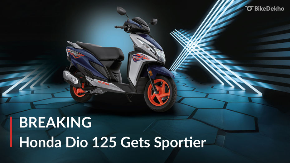 BREAKING: Honda Dio X-Edition Unveiled In India, Gets A Fresh New Look ...