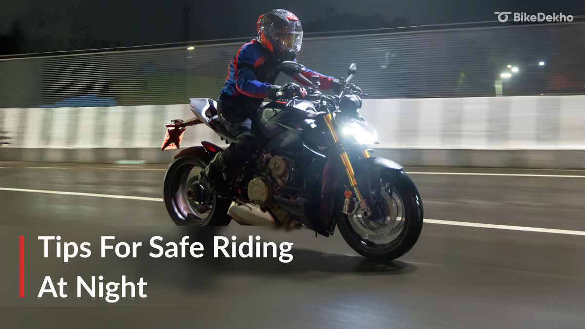 Tips For Safer Night Motorcycle Rides | BikeDekho