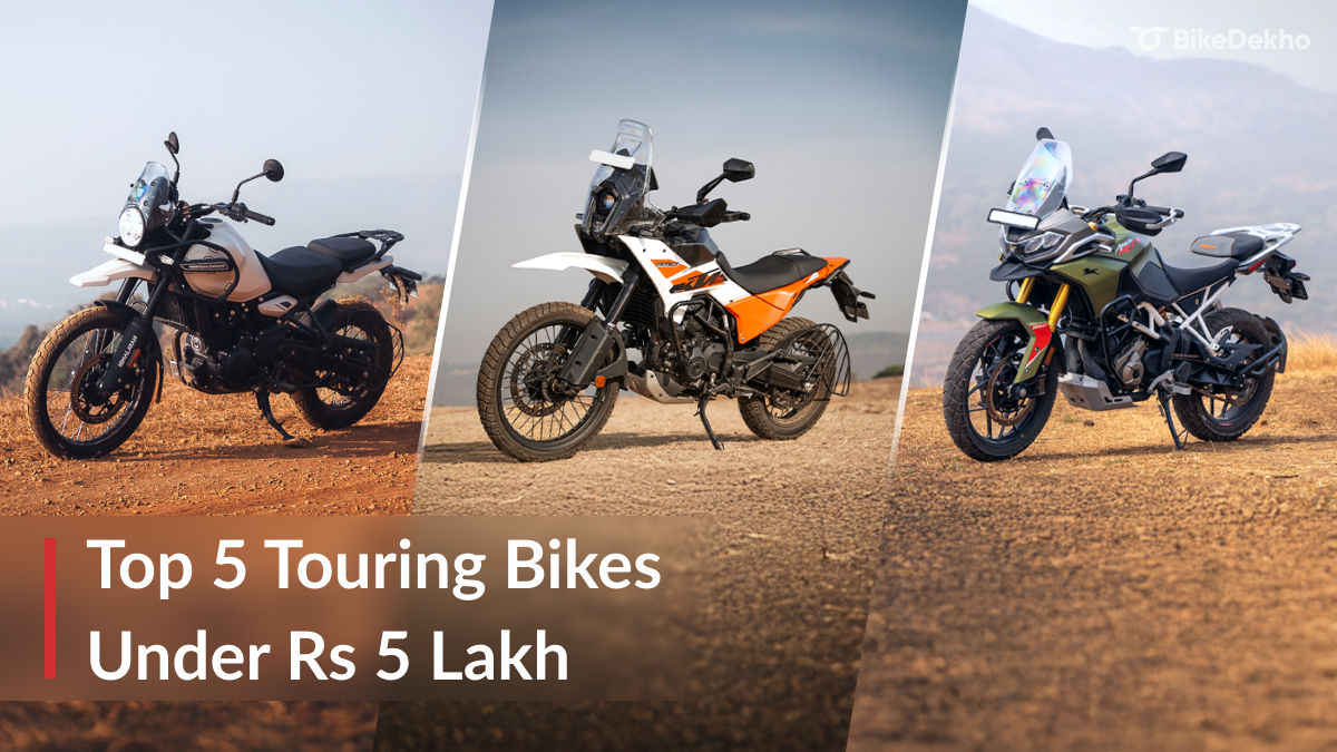 Best touring motorcycles under Rs 5 lakh for long distance riding ...