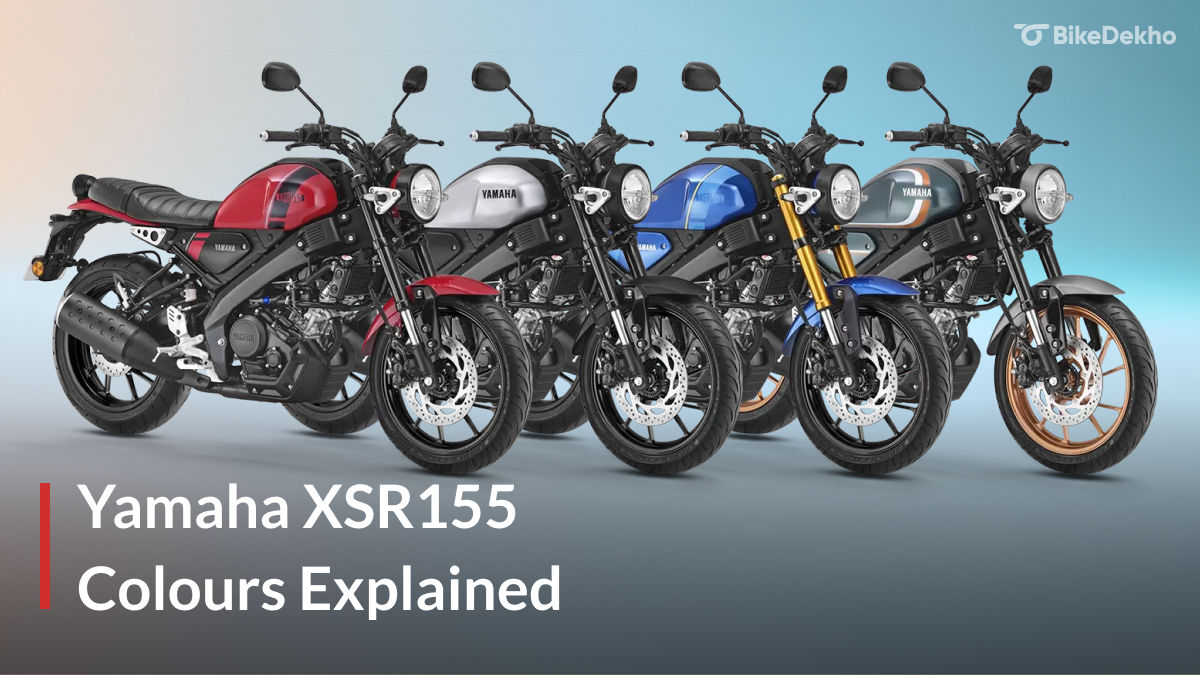 Yamaha XSR155 Colours Explained In Detail | BikeDekho