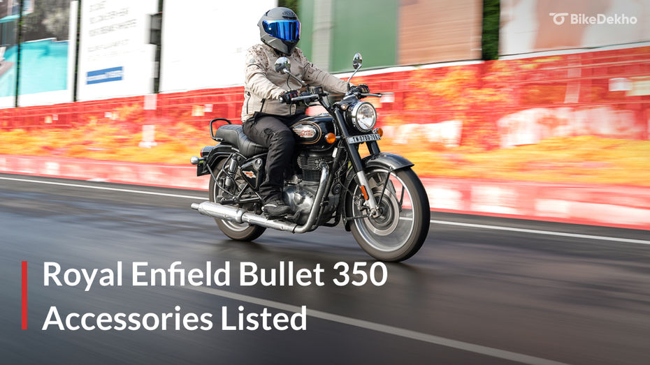Royal Enfield Bullet 350: Full Detailed Accessories Price List | BikeDekho