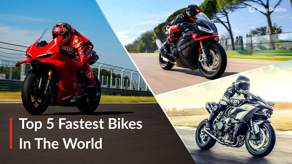 Top 5 Fastest Bikes In The World In 2026: Aprilia RSV4, BMW M1000 RR ...