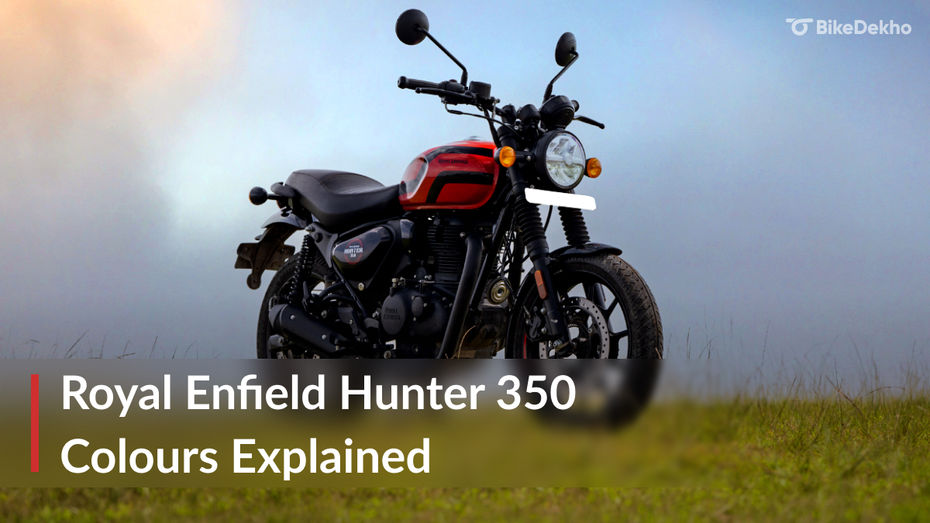 Royal Enfield Hunter 350 Colours Explained | BikeDekho
