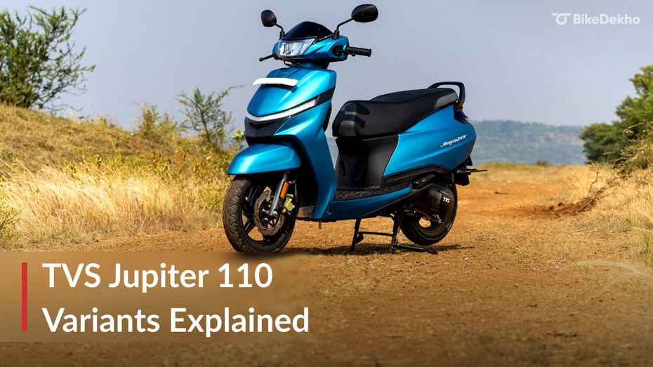 TVS Jupiter 110 All Variants Explained: Price, Features, Colours ...