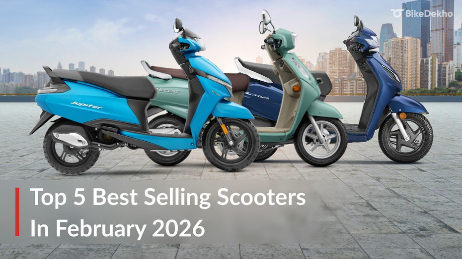 Top 5 Best-Selling Scooters In February 2026 | BikeDekho
