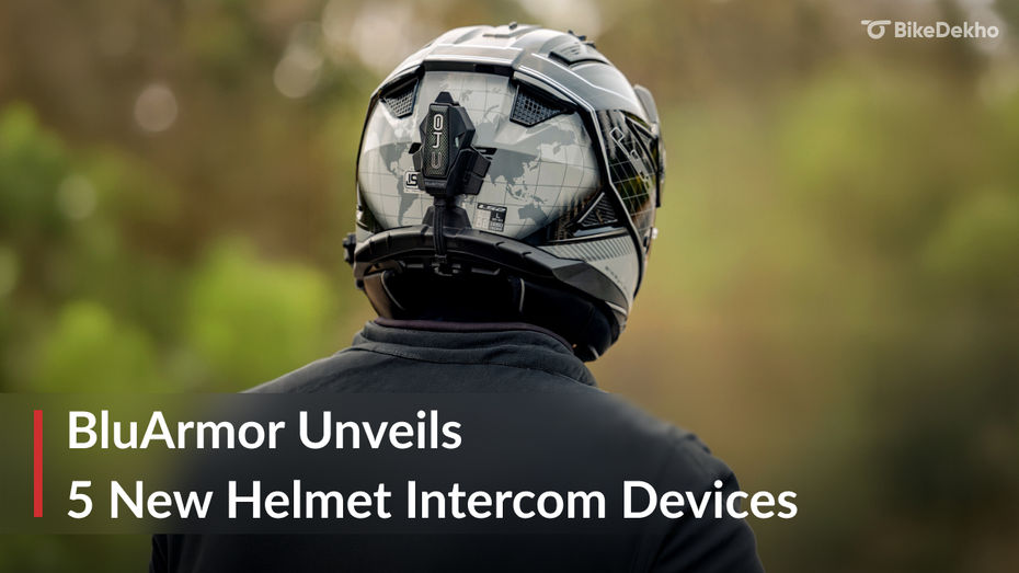 BluArmor C10, C40 and C60 Helmet Intercom Launched | BikeDekho