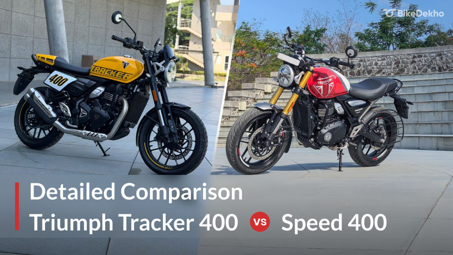 Triumph Tracker 400 vs Speed 400: Top 5 Differences Explained In Detail ...