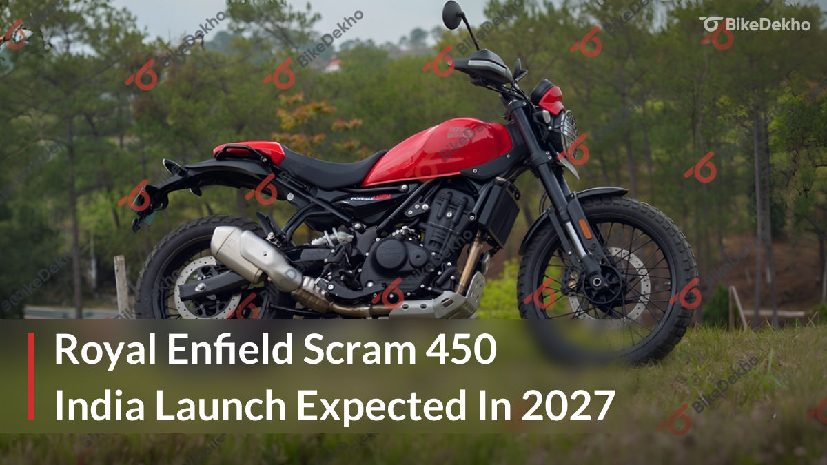 Royal Enfield Scram 450: India Launch Expected In 2027 | BikeDekho