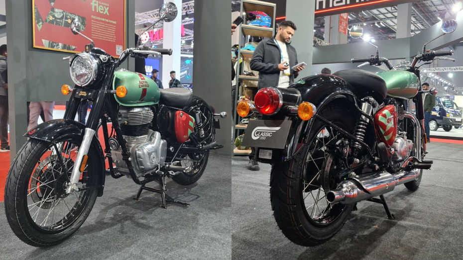 Royal Enfield Classic 350 Flex Fuel Spotted Testing: E85 Ethanol Royal ...