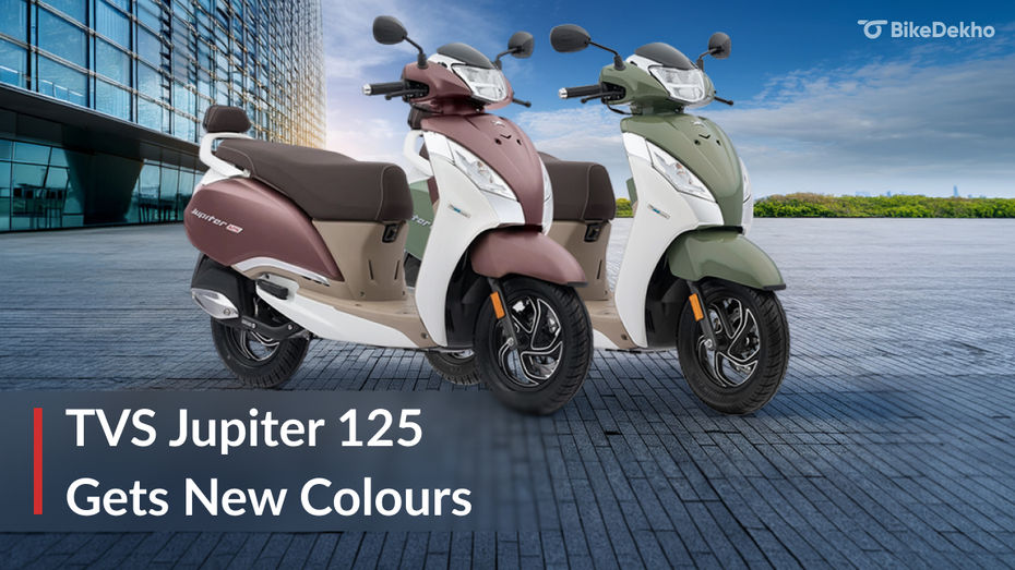2026 TVS Jupiter 125 New Colours Launched, Prices Start At Rs 78,700 ...