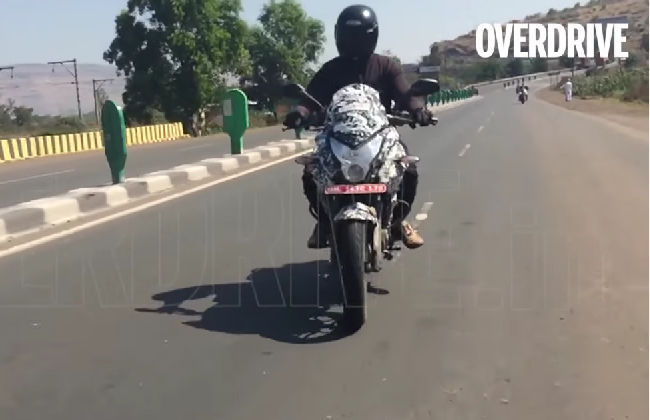 Bajaj Pulsar 200AS spotted testing in India, Video and Images inside ...