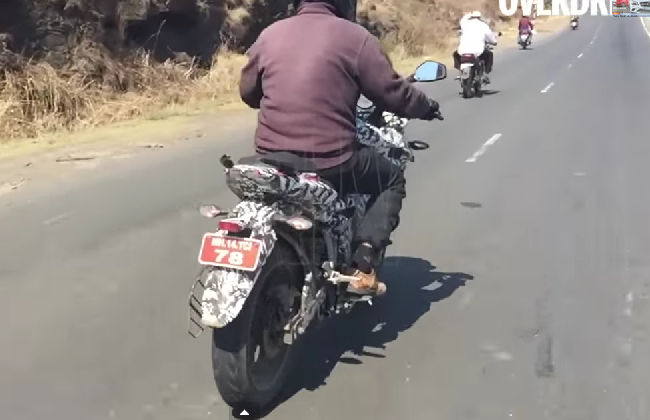 Bajaj Pulsar 200AS spotted testing in India, Video and Images inside ...